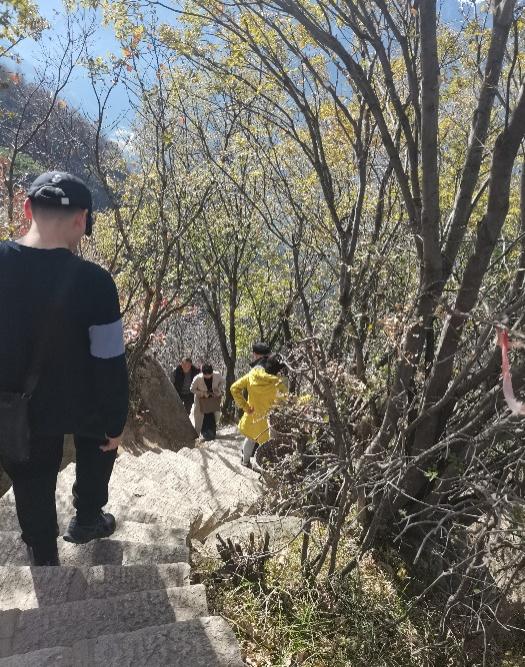 计算机学院老师参加教职工登山活动-计算机学院